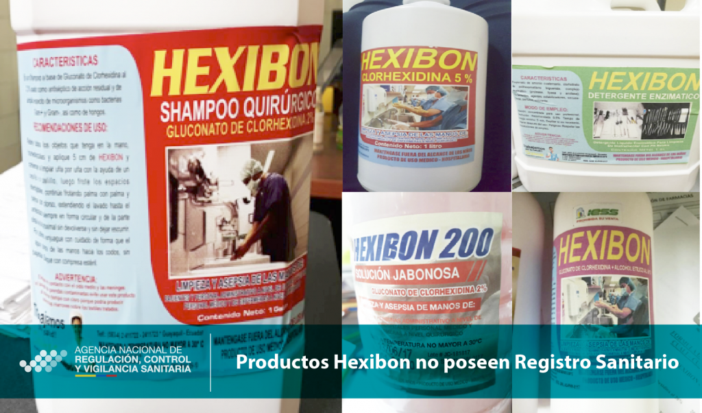 Productos Hexibon no poseen Registro Sanitario ecuatoriano – Agencia ...
