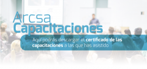 Certificados de Capacitaciones Arcsa – Agencia Nacional de Regulación ...