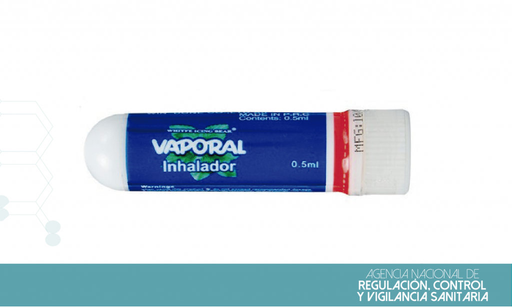 Alerta por posible falsificación de producto INHALADOR VAPORAL en Chile ...