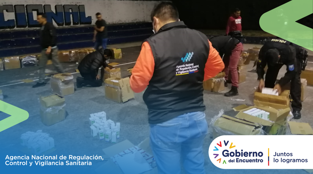 Arcsa controla medicamentos incautados por UDAR en Carchi – Agencia ...