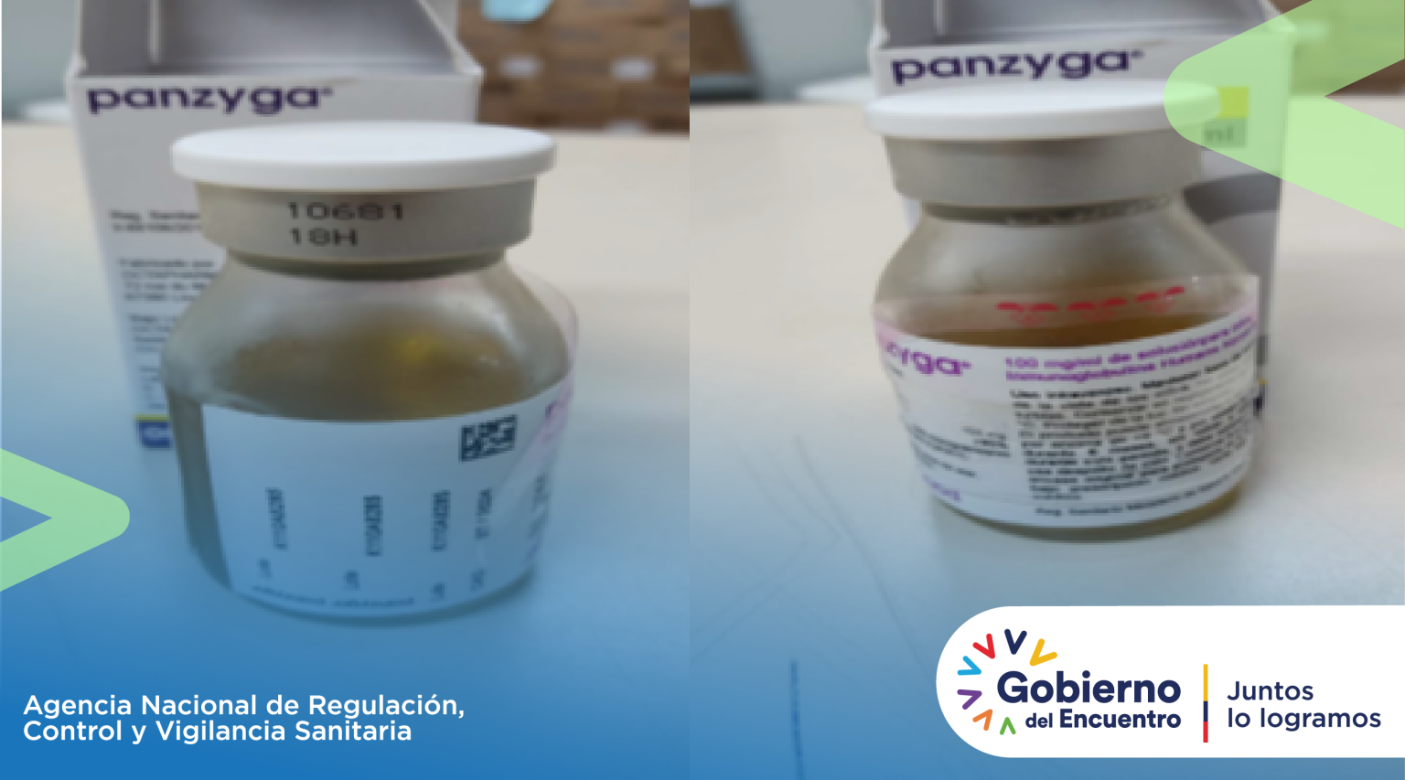 Alerta por falsificación del lote K110A8285 del producto PANZYGA ...