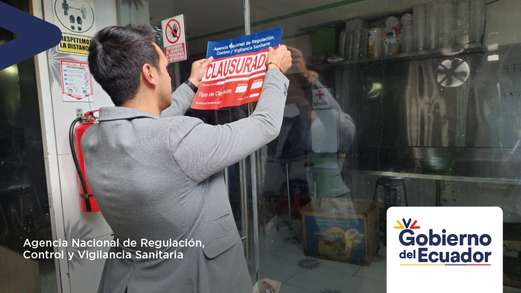 ARCSA CLAUSURA DOS ESTABLECIMIENTOS EN IBARRA – Agencia Nacional de ...