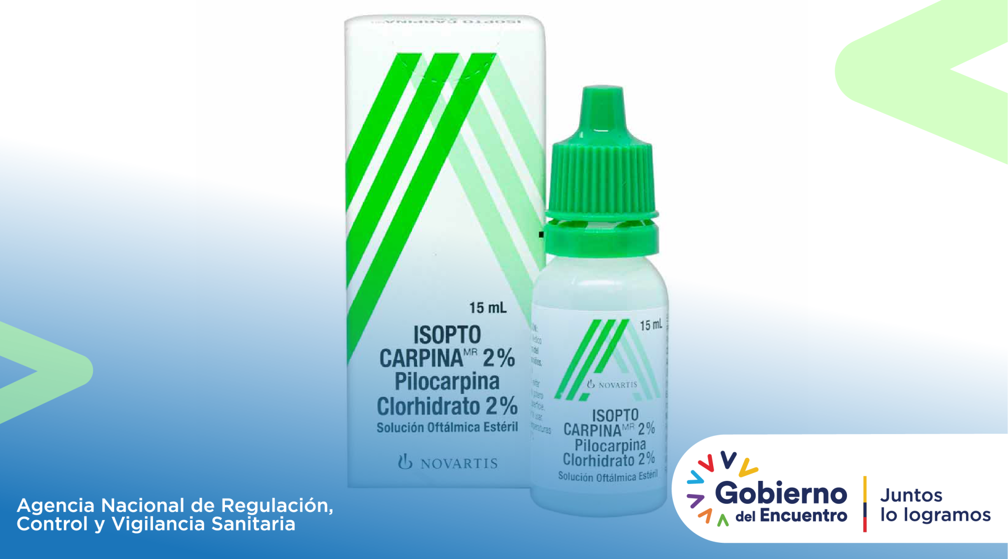 Alerta por comercialización ilícita del producto ISOPTO CARPINA 2% ...